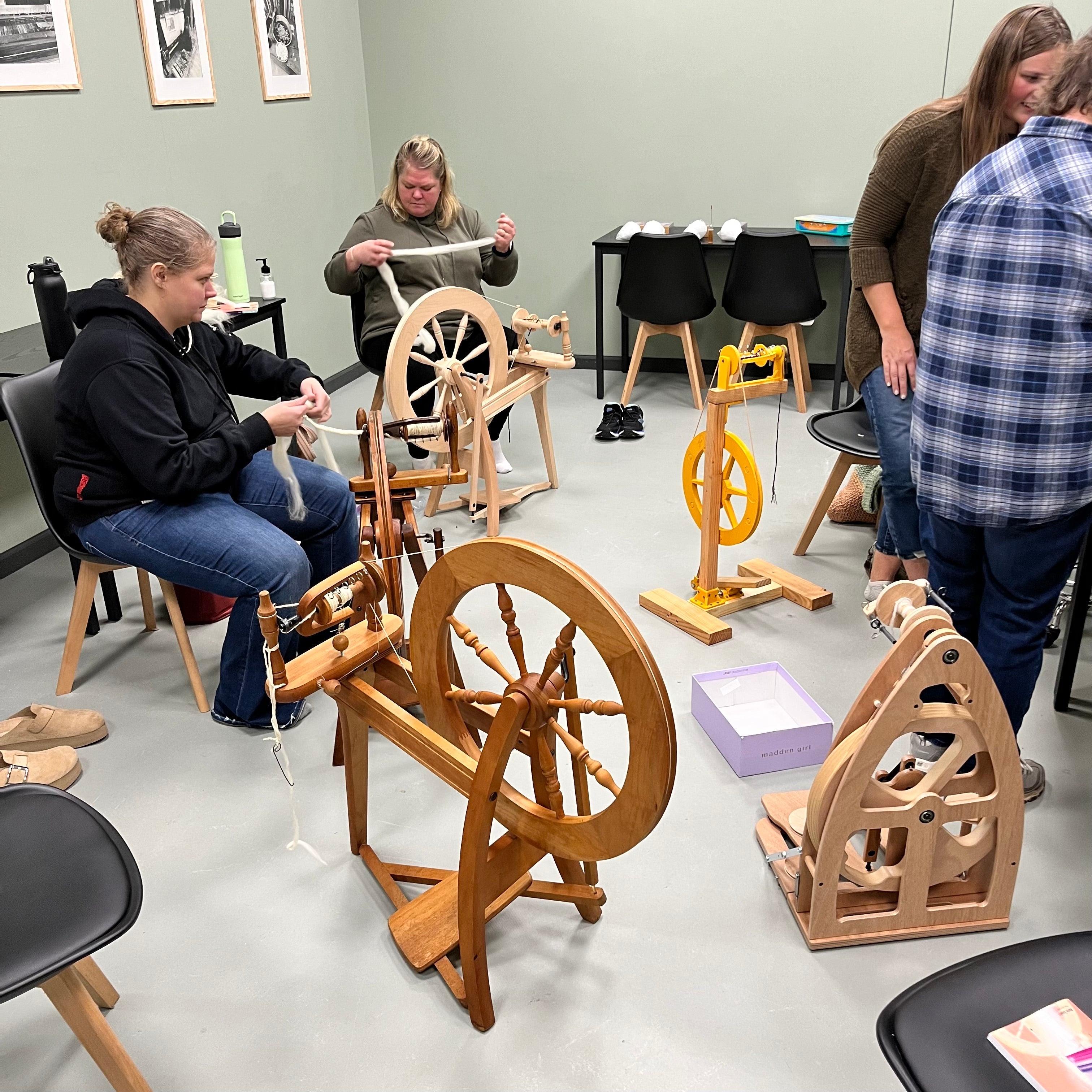 Spinning Classes – Warm and Wooly